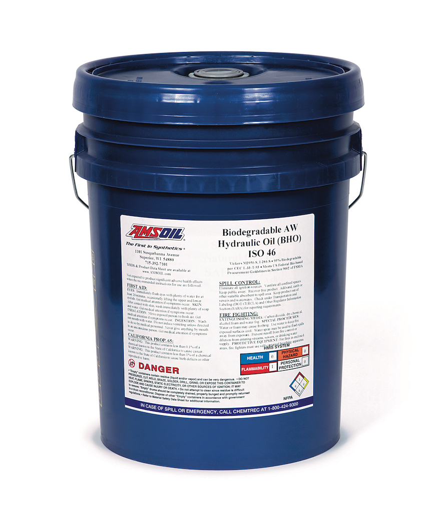 AMSOIL Synthetic Biodegradable Hydraulic Oil ISO 46 | National Synthetics